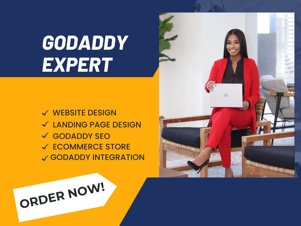 GoDaddy Website Design |Landing Page design | GoDaddy Website Redesign ...