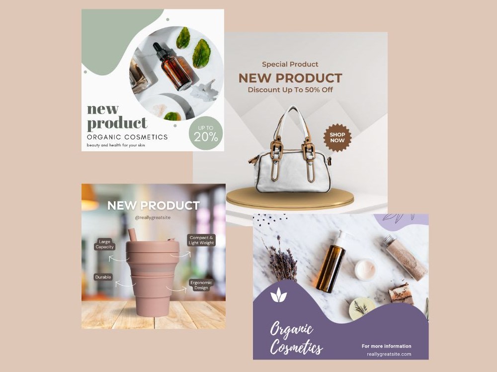Eye catching posters social media posts web banners | Upwork