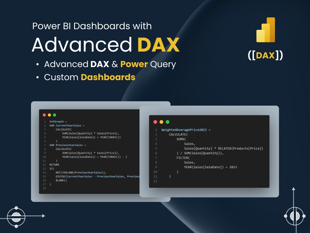 Power BI Dashboards with DAX Queries & Power Query Support | Upwork
