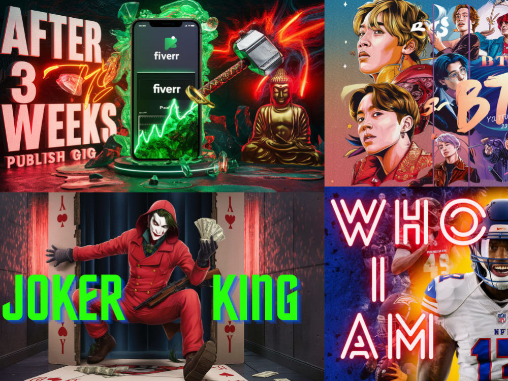 High CTR Thumbnail design | Upwork