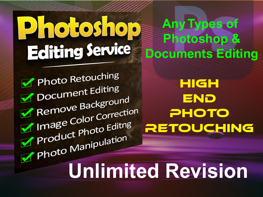 Adobe Photoshop Editing & Image retouching | Upwork