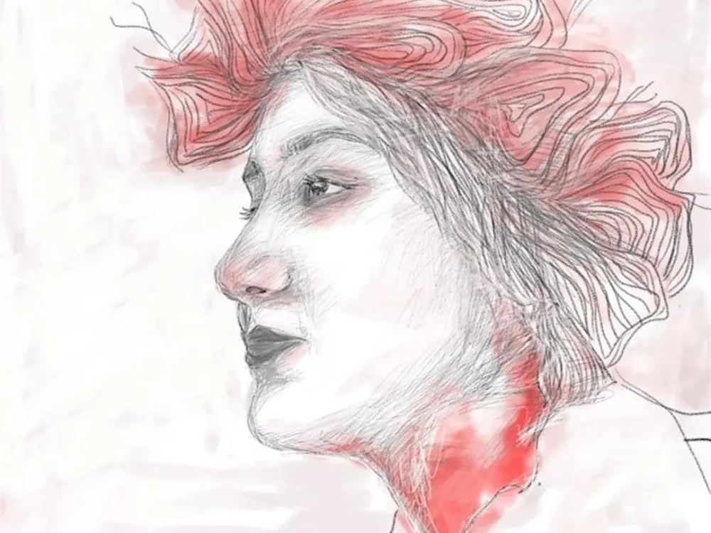 A unique hand drawn portrait based on your vibe no AI | Upwork