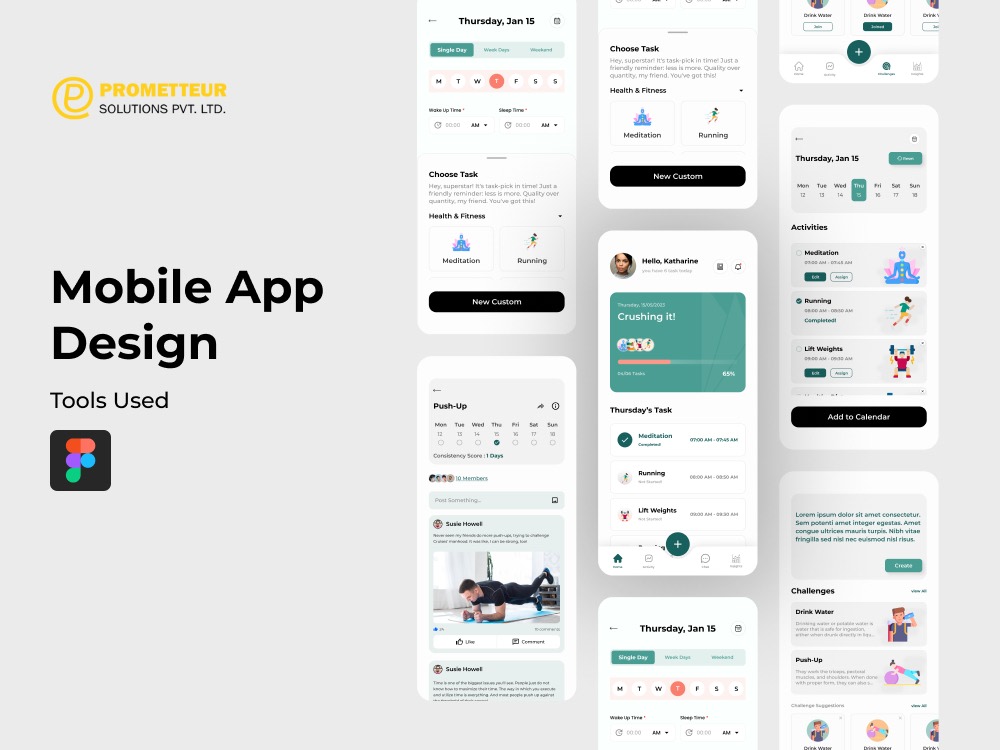 Great Mobile Designs | Designing | UI/UX | Figma | Upwork