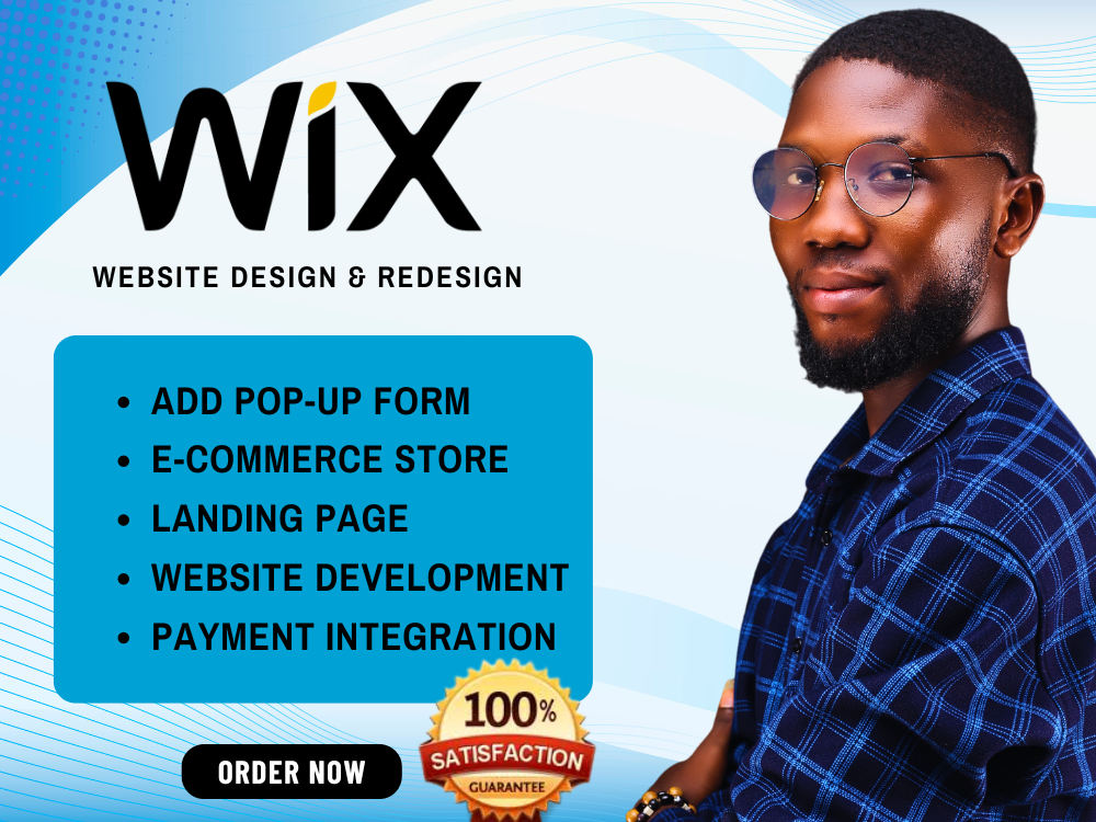 A professional Wix website design Wix website redesign Wix e-commerce ...