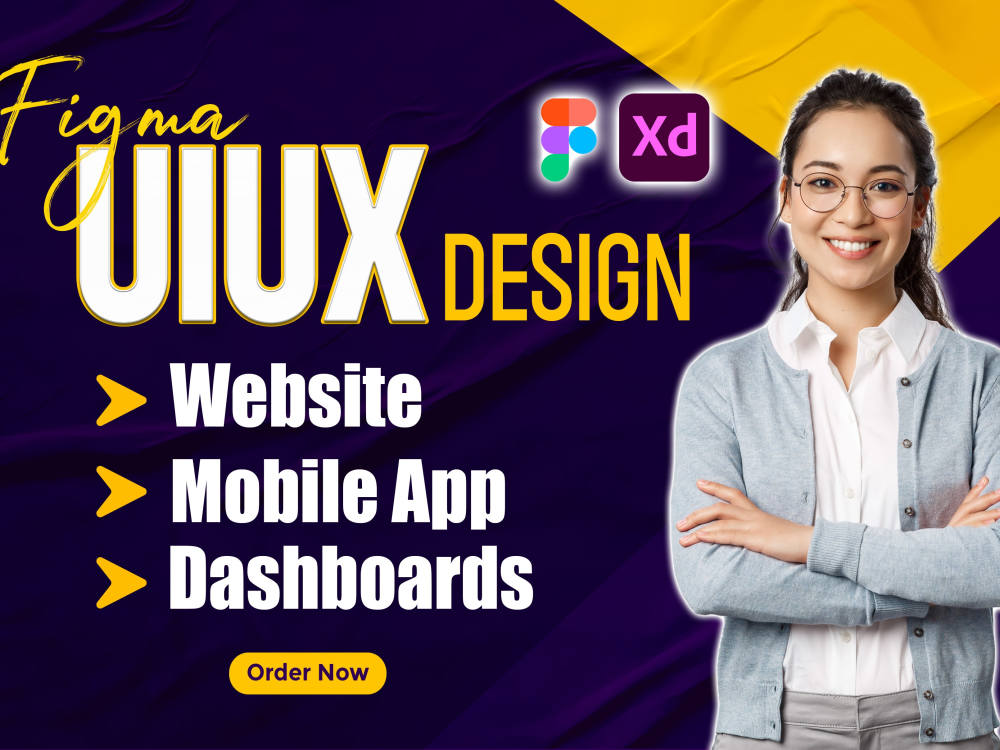 Figma ui ux design for figma website,mobile app design and dashboard ui ...