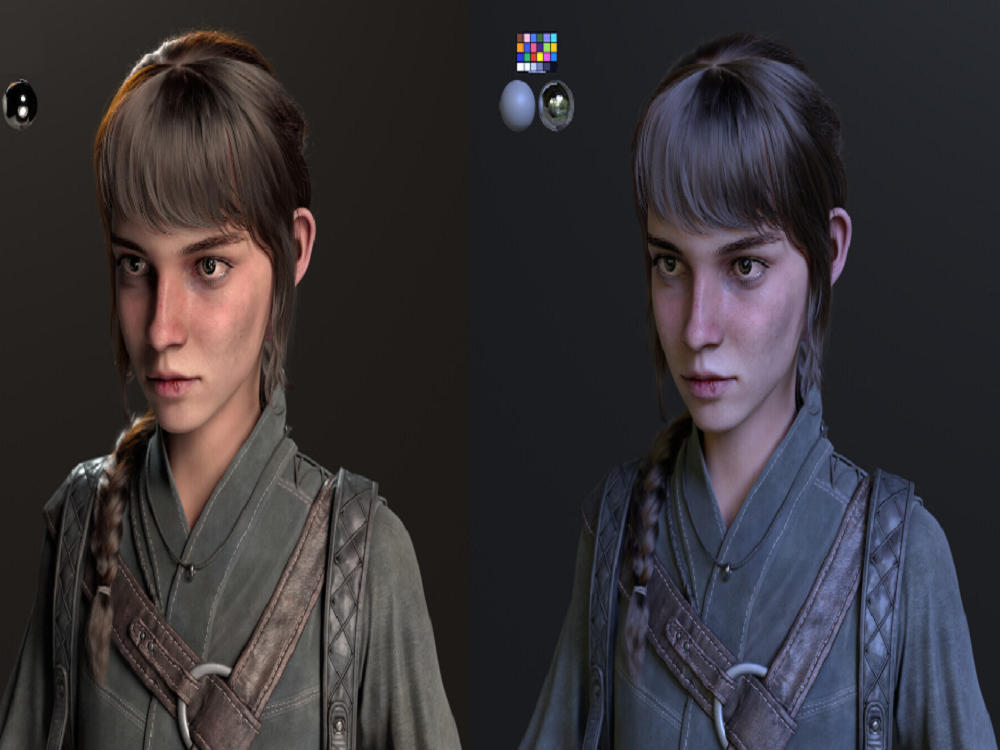 Texture human 3d character, game retopology, 3d modular, ue4 5 rigging ...