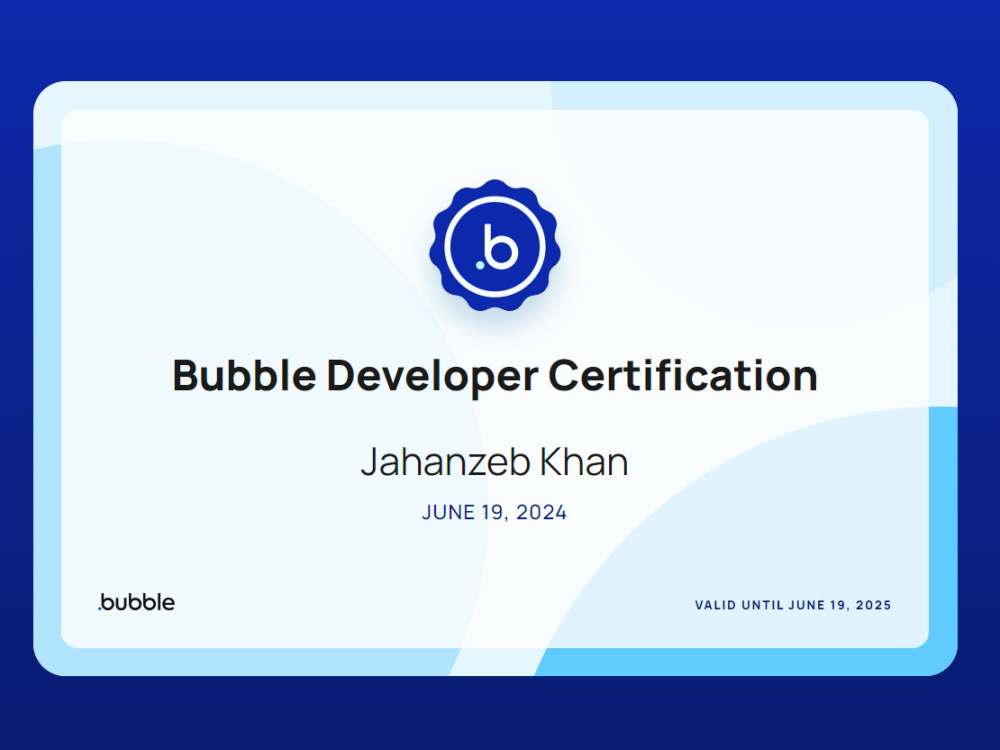A scalable web, mobile application developed on bubble.io | Upwork