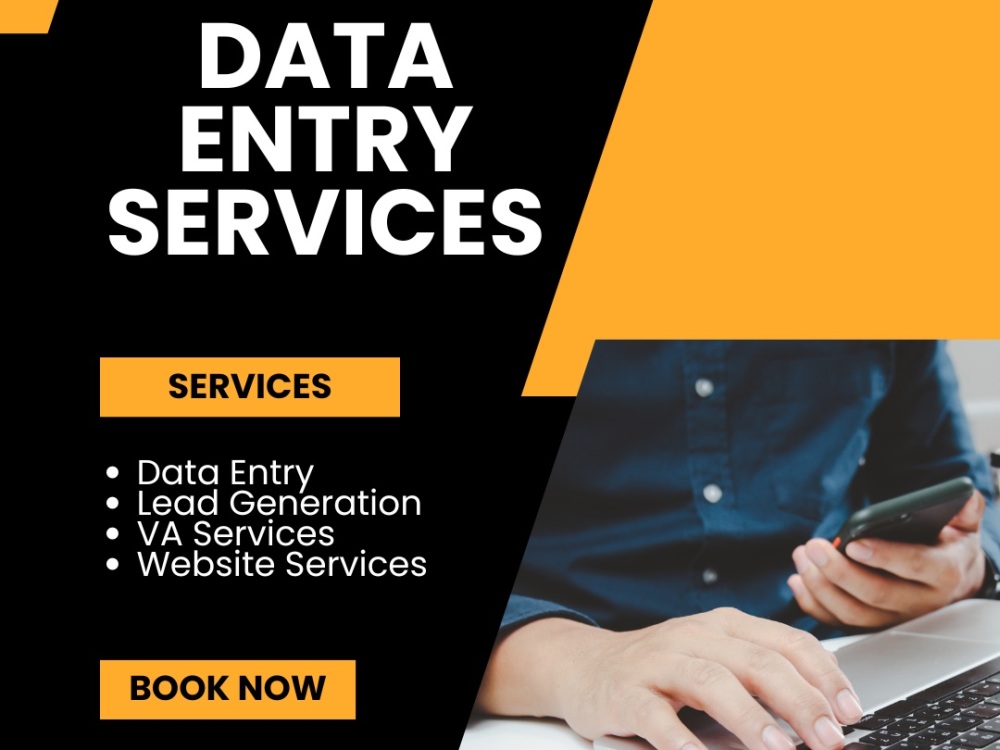 Virtual assistance for data entry, web research, typing and retyping | Upwork