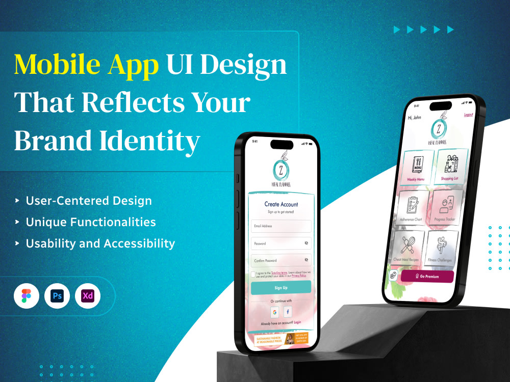 Mobile App UI Design That Reflects Your Brand Identity | Upwork