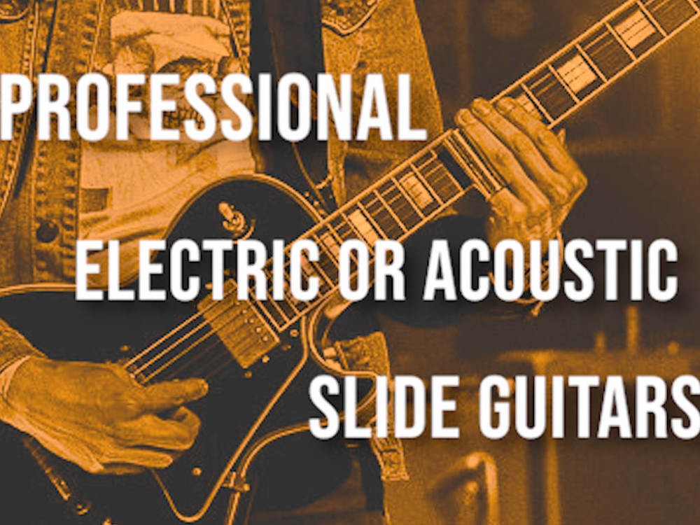 Professional Slide Guitars Electric or Acoustic | Upwork