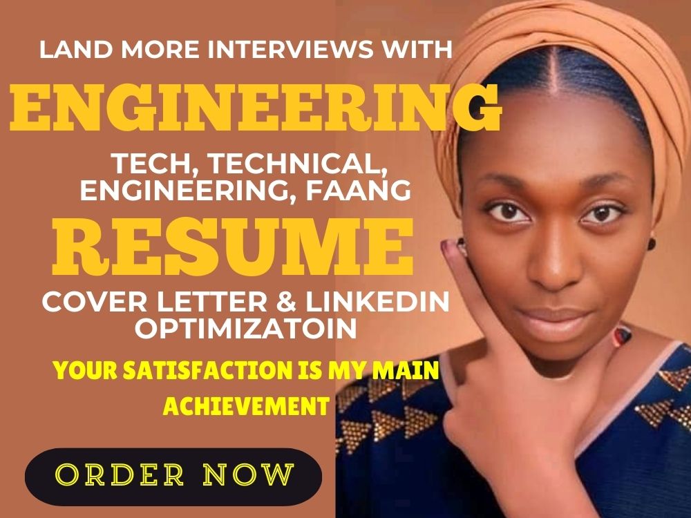 A professional tech, technical, engineering, FAANG resume | Upwork