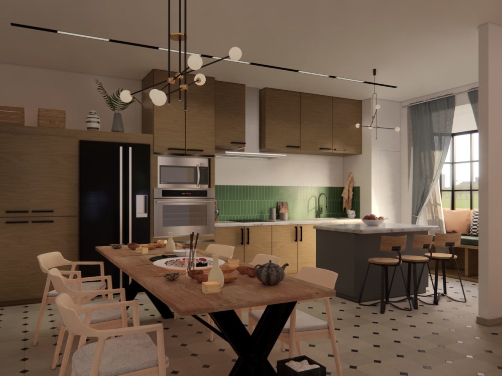 3D realistic interior visualization | Upwork