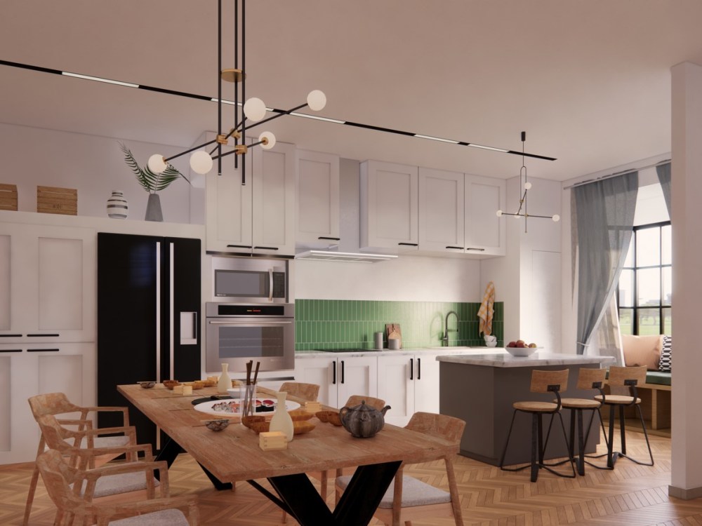 3D realistic interior visualization | Upwork