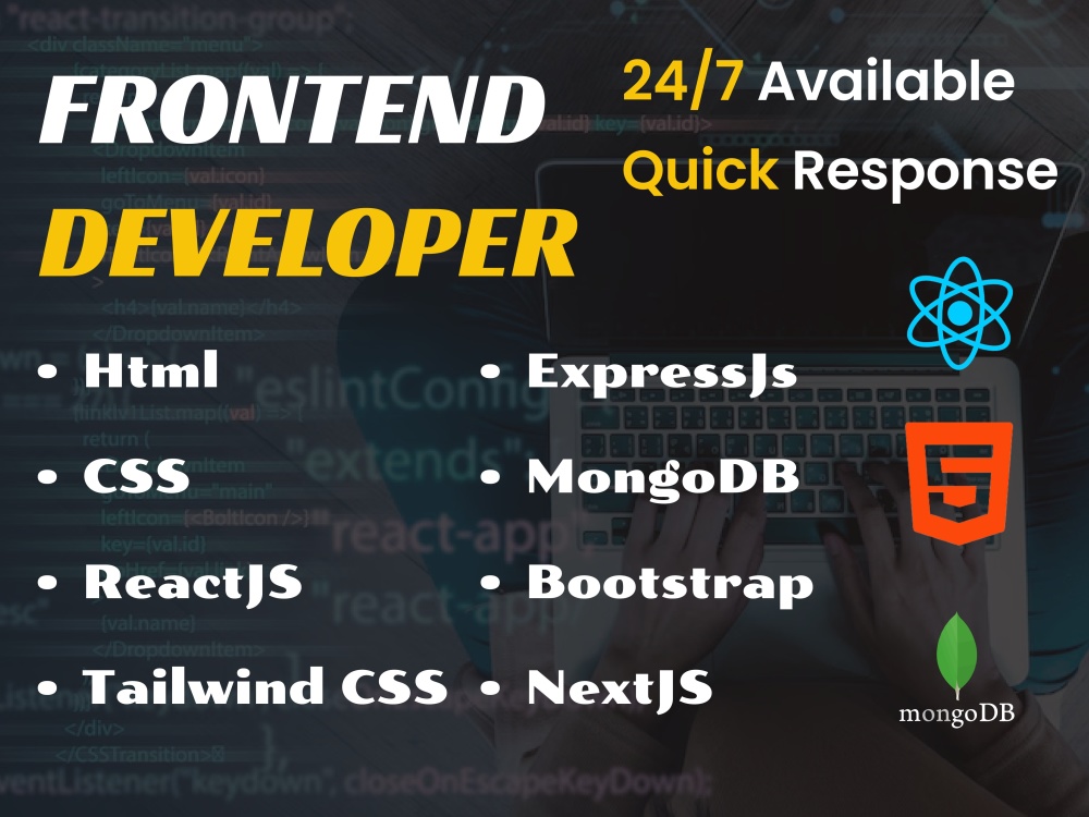 Figma To Html Tailwind Css Javascript React Front End Development Upwork