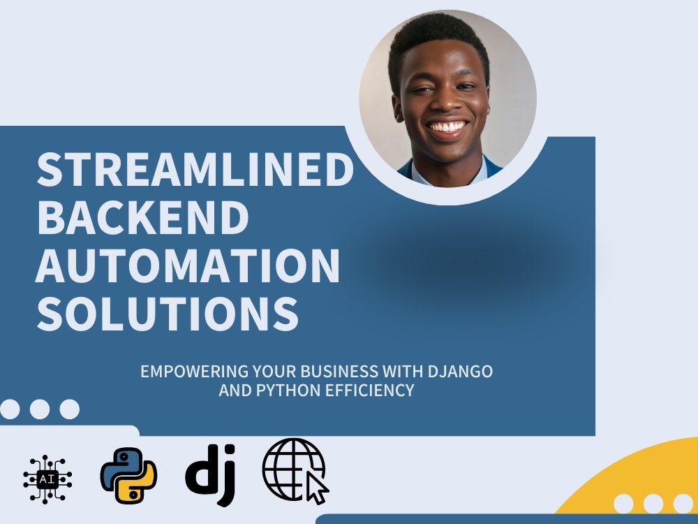 Enhanced Backend Automation With Django And Python Upwork