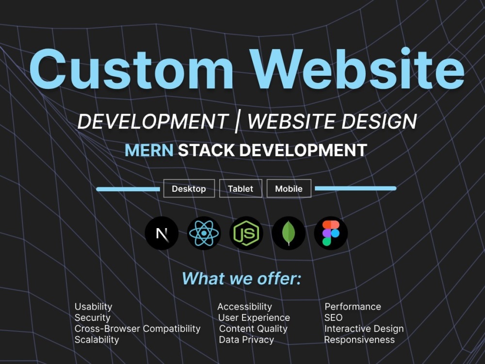 Professional MERN Stack Website Development | Custom Websites | Upwork