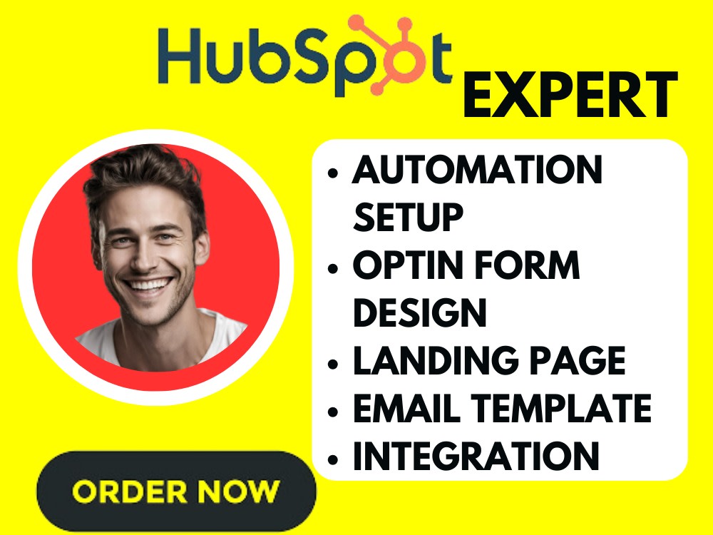 HubSpot CRM HubSpot landing page HubSpot Email Template HubSpot ...