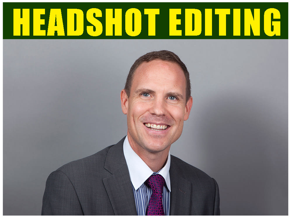 Official photo editing, Headshot edit and suit change | Upwork