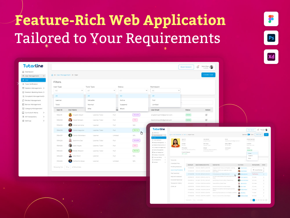 A Feature-Rich Web Application Tailored to Your Requirements | Upwork