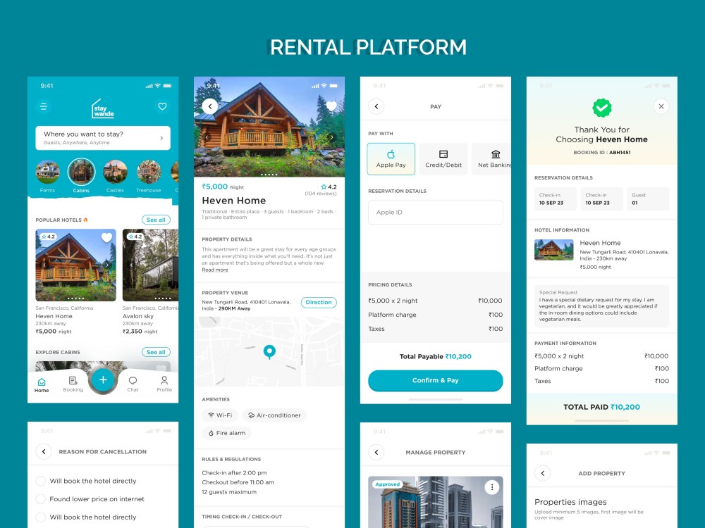 A trending / custom mobile app design for your next digital product ...