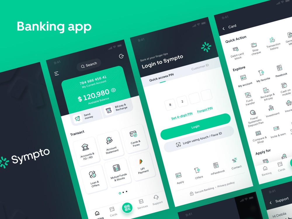 A trending / custom mobile app design for your next digital product ...