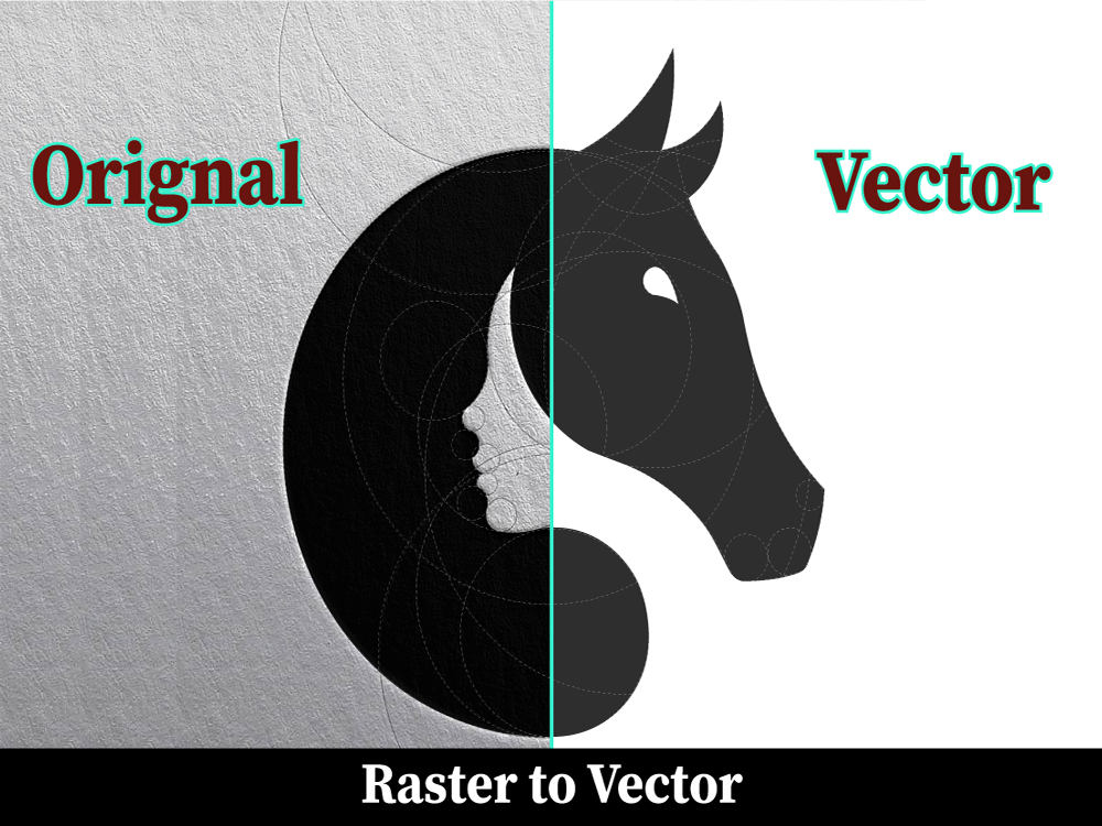 Vectorized, recreated, redrawn image or logo into vector format | Upwork
