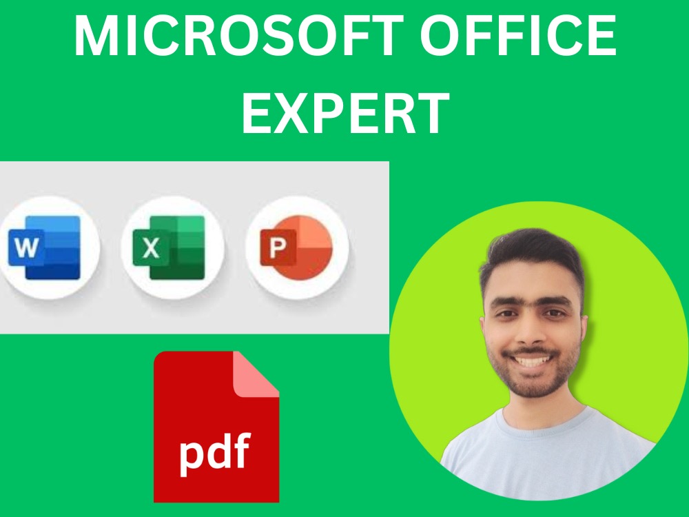 Excellent service in Microsoft word, PowerPoint, and excel | Upwork