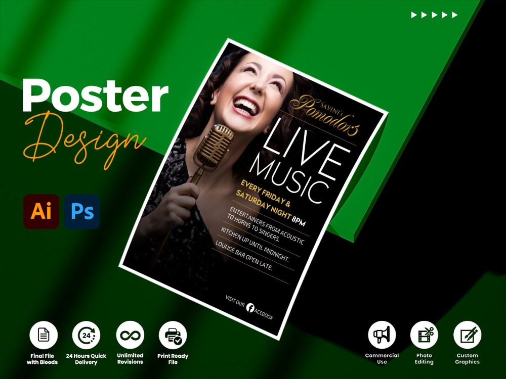 Appealing POSTER design that drives impact | Upwork