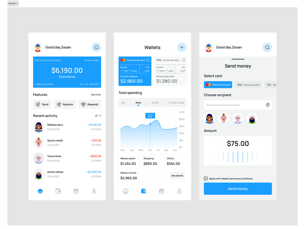 Professional and creative Mobile App Design | Upwork