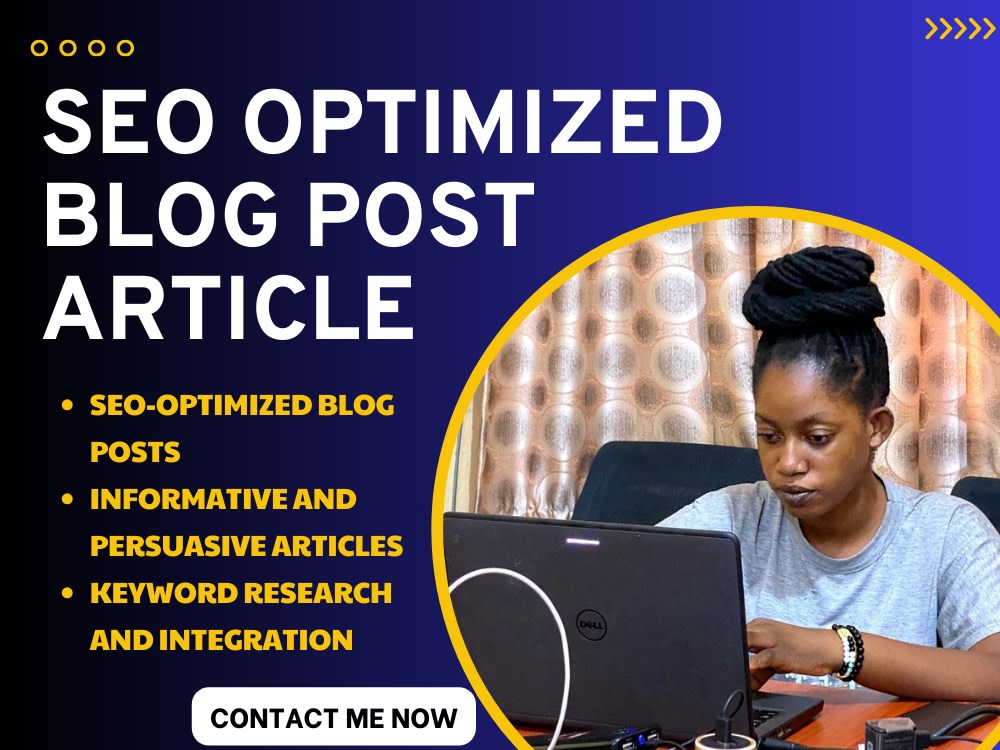 An SEO optimized Blog post, article writing | Upwork