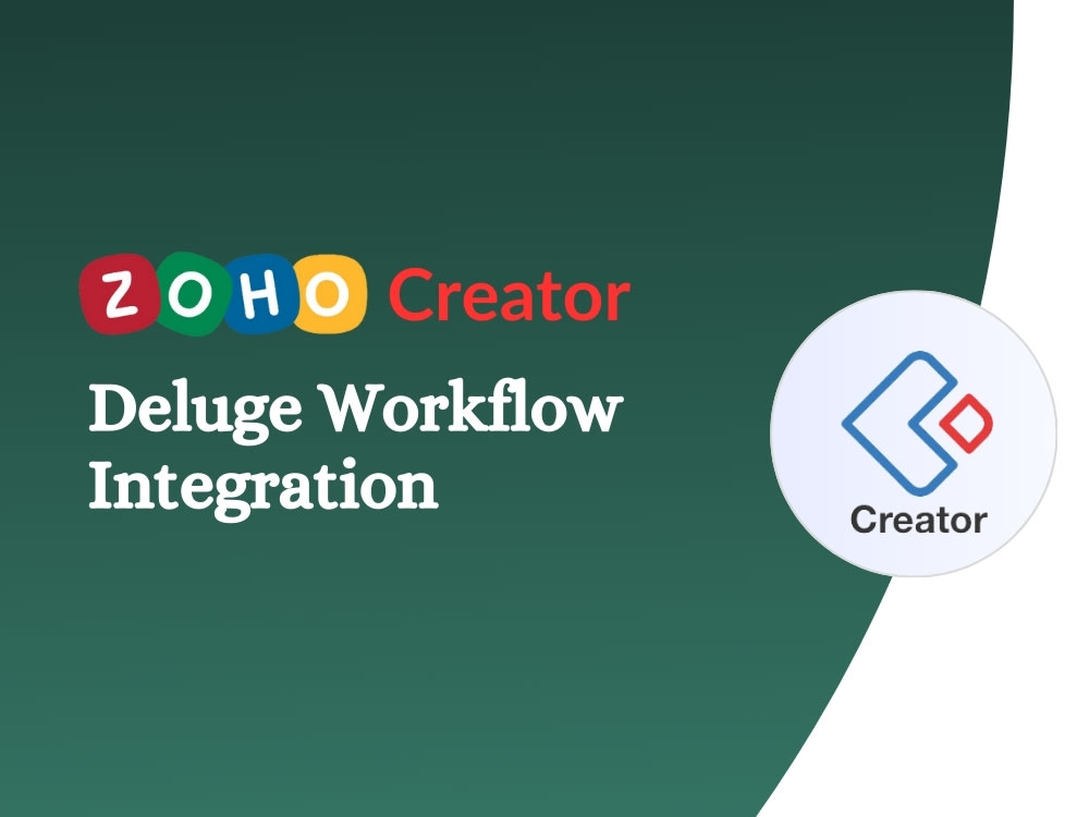 Create and modify application in zoho creator | Upwork