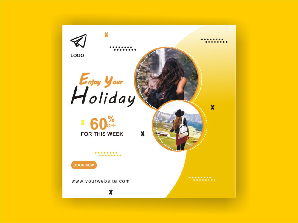 Unique eye-catching social media posts designs (Facebook, Instagram etc ...