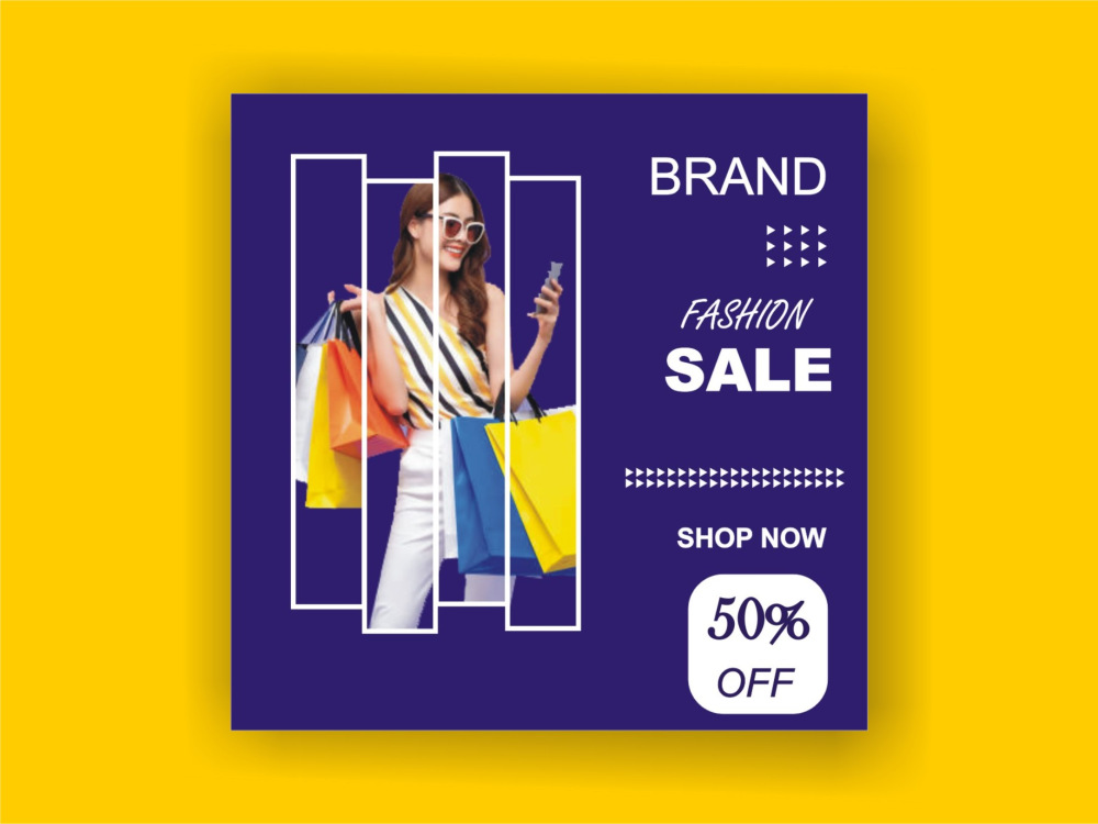 Unique eye-catching social media posts designs (Facebook, Instagram etc ...