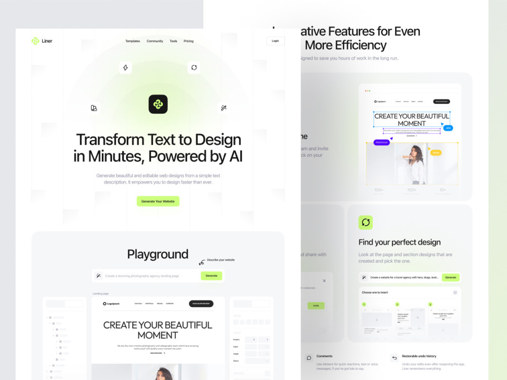 SaaS Landing page UI UX Design in Figma | Upwork