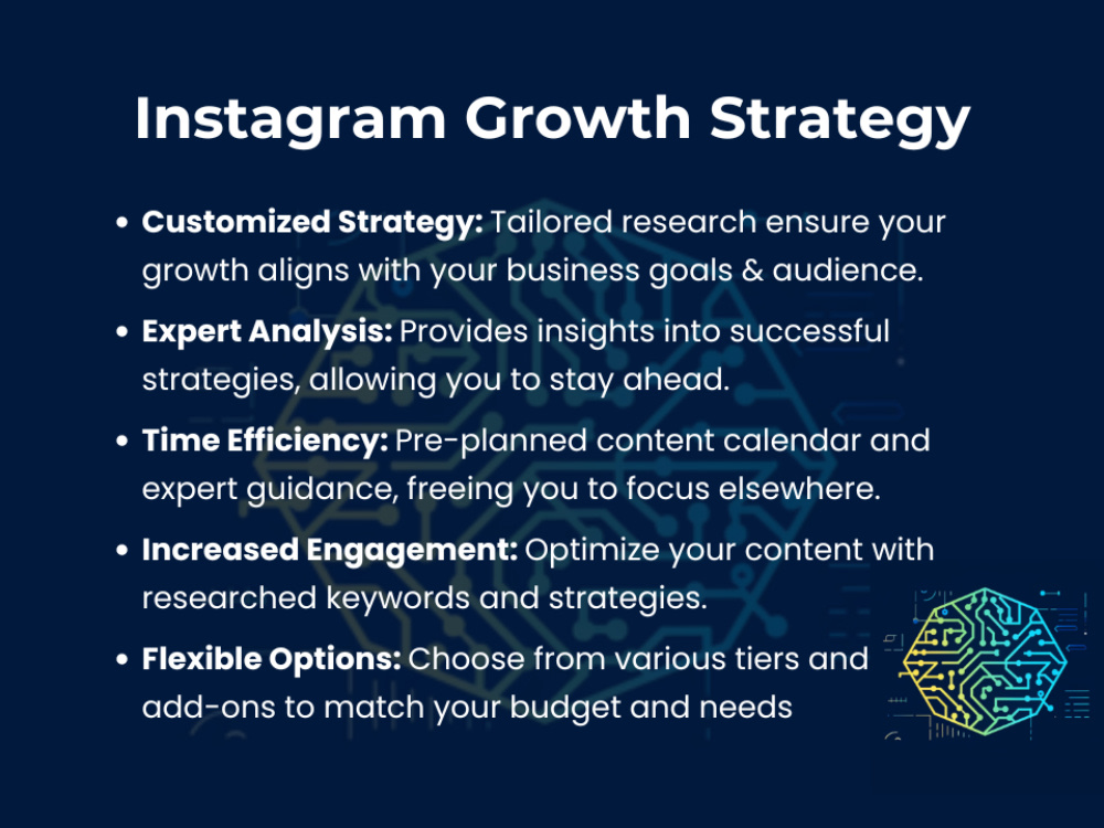 An Instagram Growth Strategy | Action plan to grow naturally on IG | Upwork