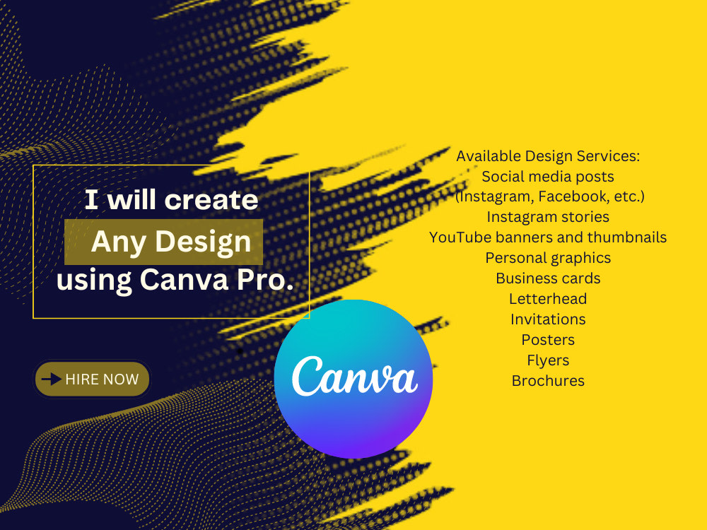 Fantastic, editable graphic designs using Canva Pro | Upwork