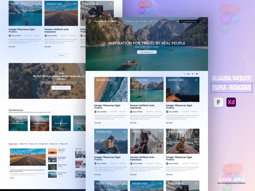Website Redesign | Modern UX UI Redesign with Figma/Adobe XD | Upwork