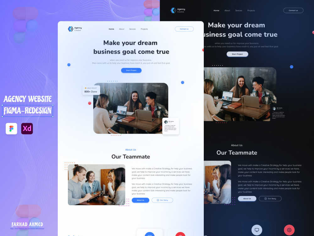 Website Redesign | Modern UX UI Redesign with Figma/Adobe XD | Upwork