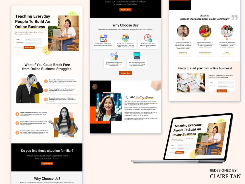 A custom funnel design tailored to your specific business needs. | Upwork