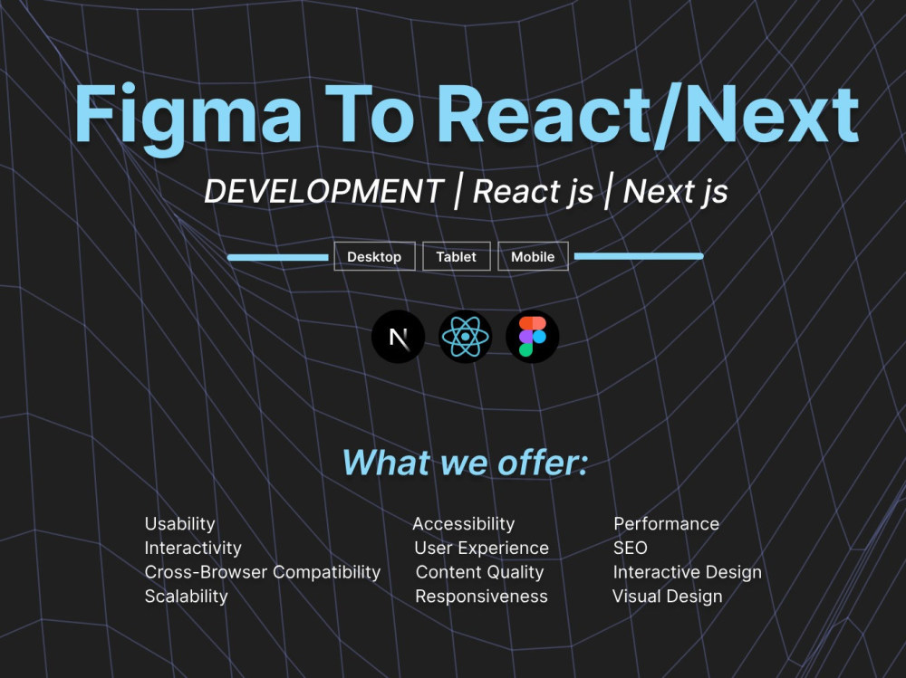 Figma Designs to Responsive Pixel-Perfect React Website | Upwork