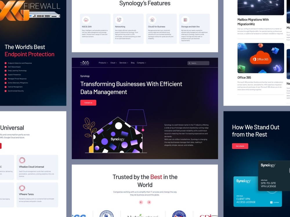 Professional Website Designs for Tech & IT Services | UX & UI Design ...
