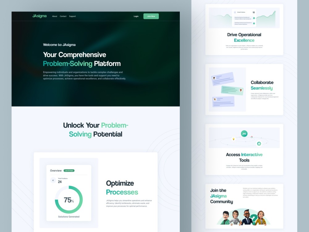 Professional Website Designs for Tech & IT Services | UX & UI Design ...