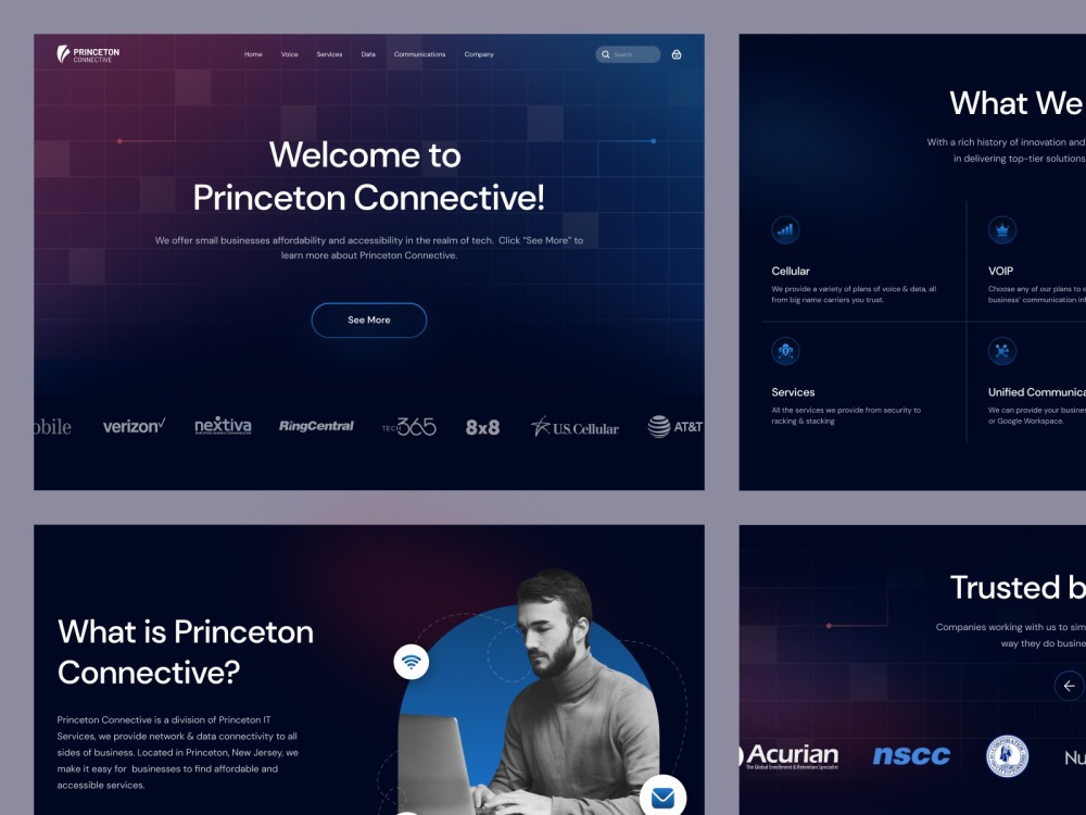 Professional Website Designs for Tech & IT Services | UX & UI Design ...