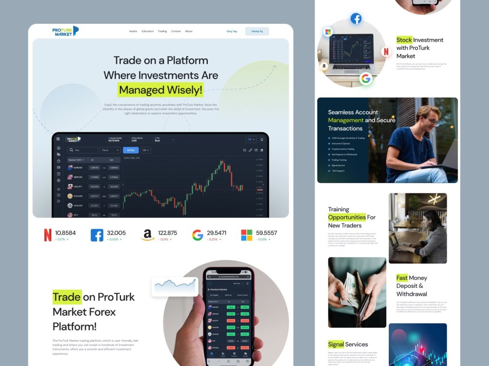 Professional Website Designs for Tech & IT Services | UX & UI Design ...