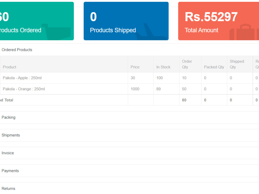 Online Order Management System | Upwork