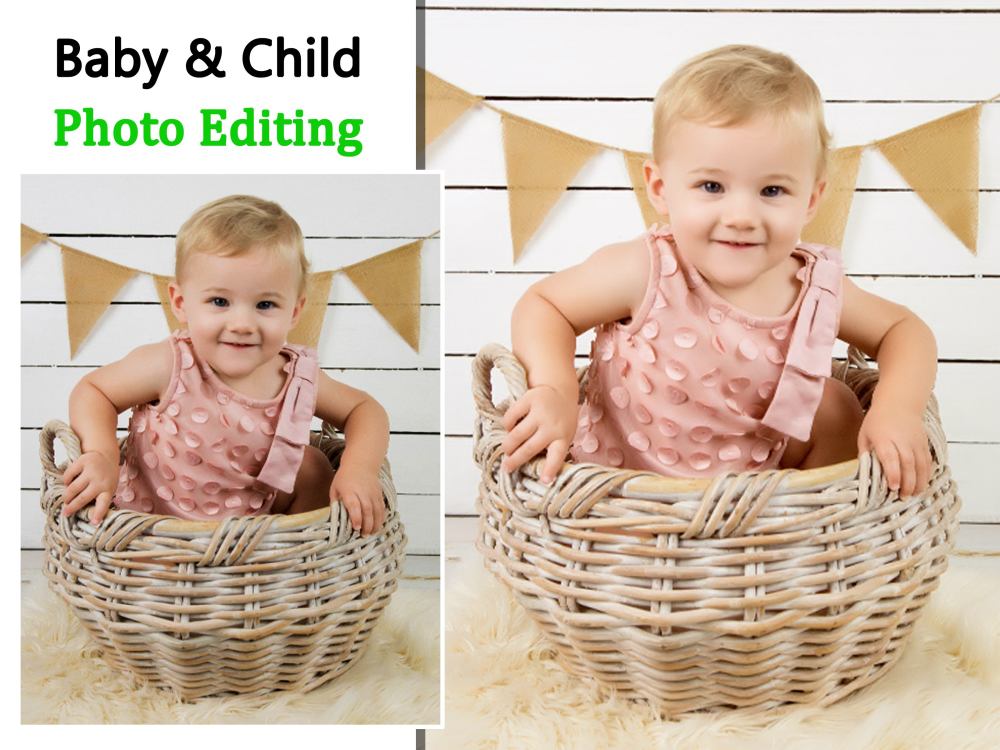 Baby and Child Photo Editing | Adorable and Perfect | Upwork