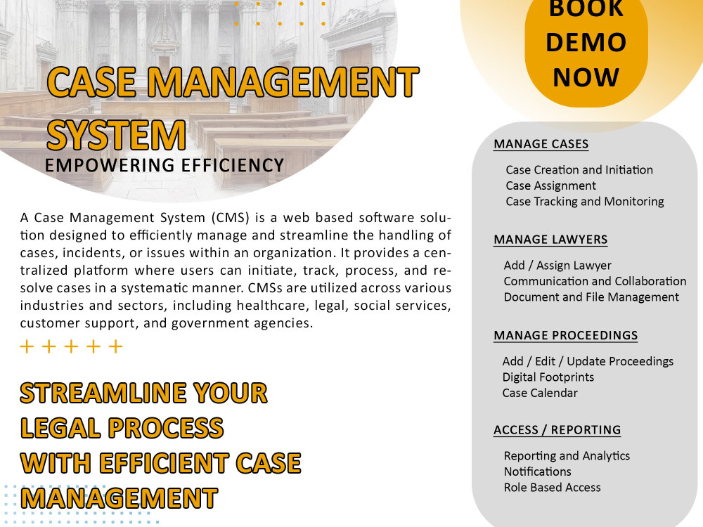 Case Management System for your legal issues | Upwork