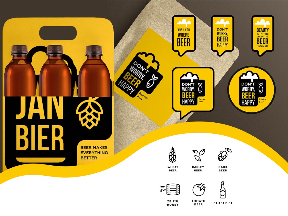 A package and label design with dielines | Upwork