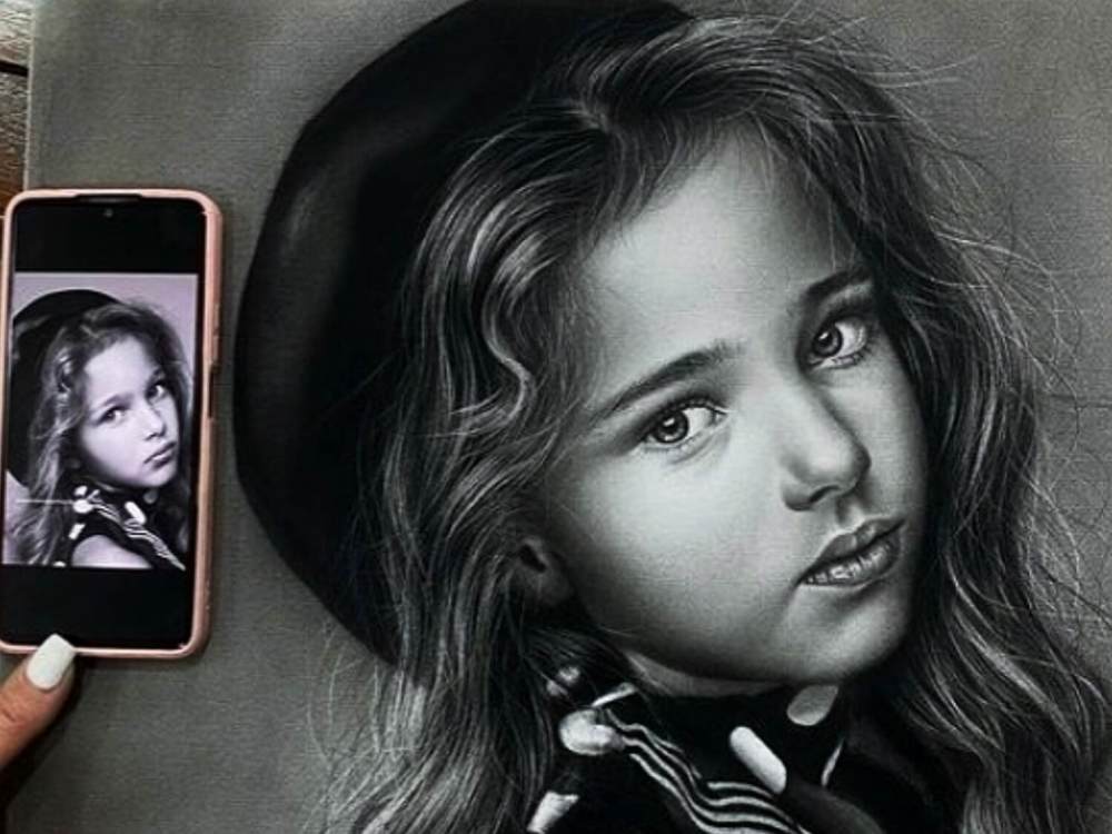 Hyper realistic pencil sketch, portrait drawing, pencil portrait | Upwork