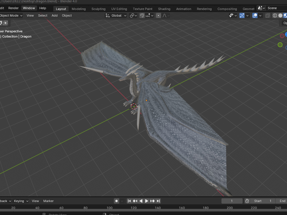 A highly realistic dragon animation and modelling | Upwork